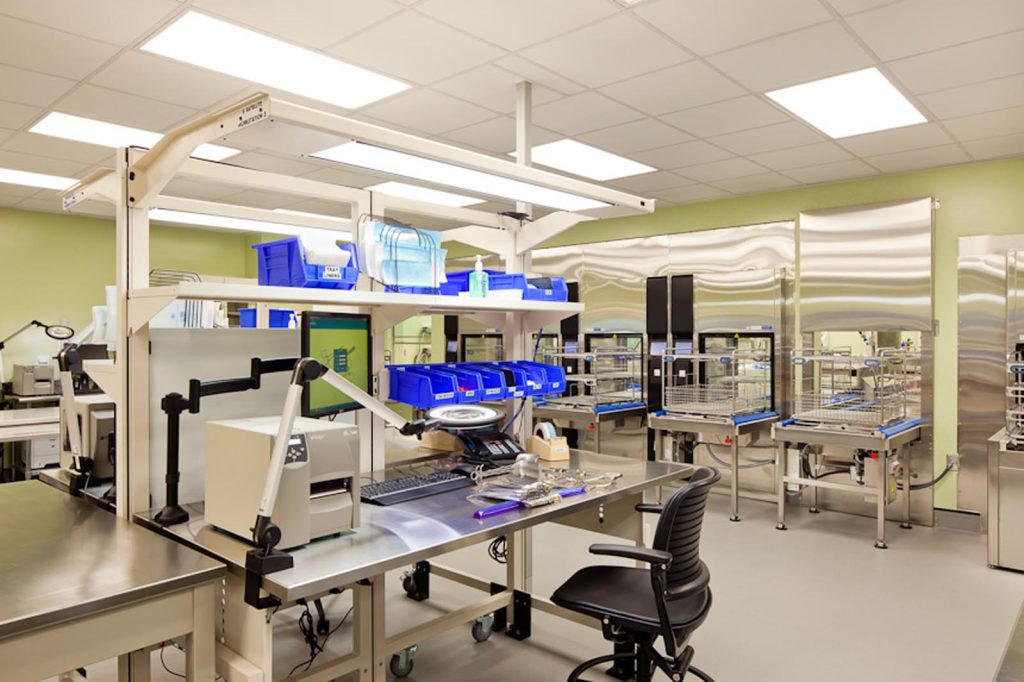 CSMC Satellite Sterile Processing Room - C.W. Driver