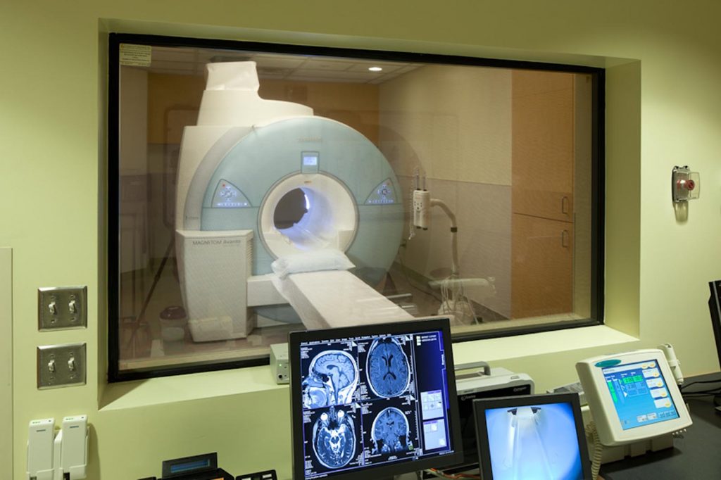 Mark Taper_Int_MRI_Machine with computers - C.W. Driver